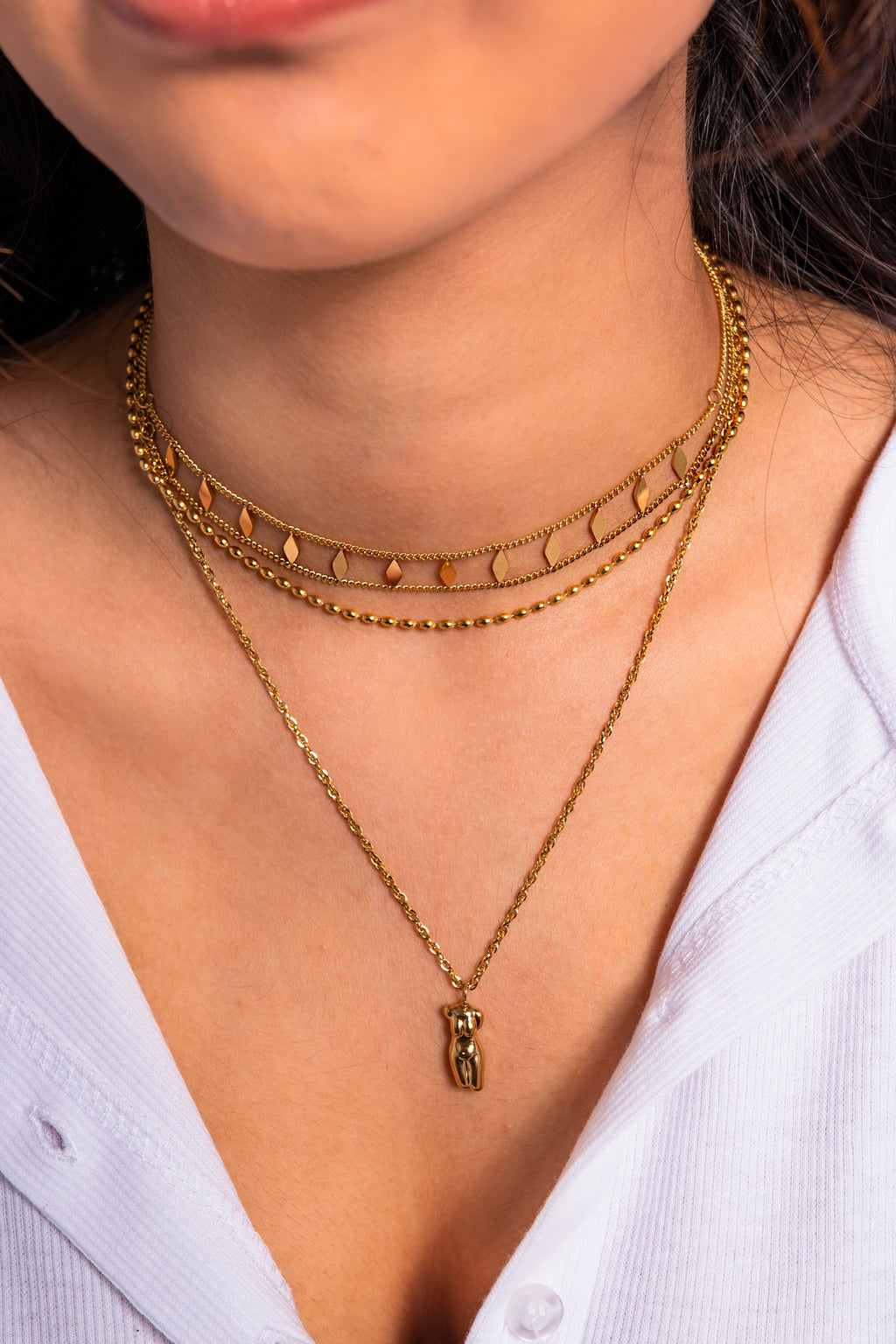 Chain layering 101 – XVXII Jewellery