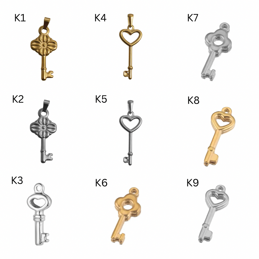 Key charms – XVXII Jewellery