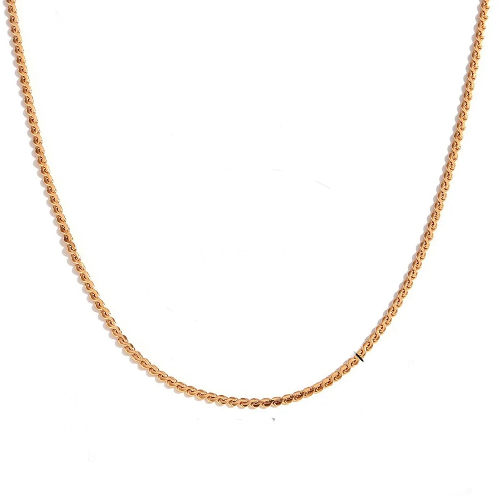 Mini wave chain – XVXII Jewellery